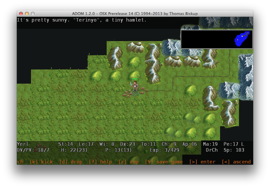 The Official Blog for ADOM (Ancient Domains Of Mystery): ADOM 1.2.0 ...