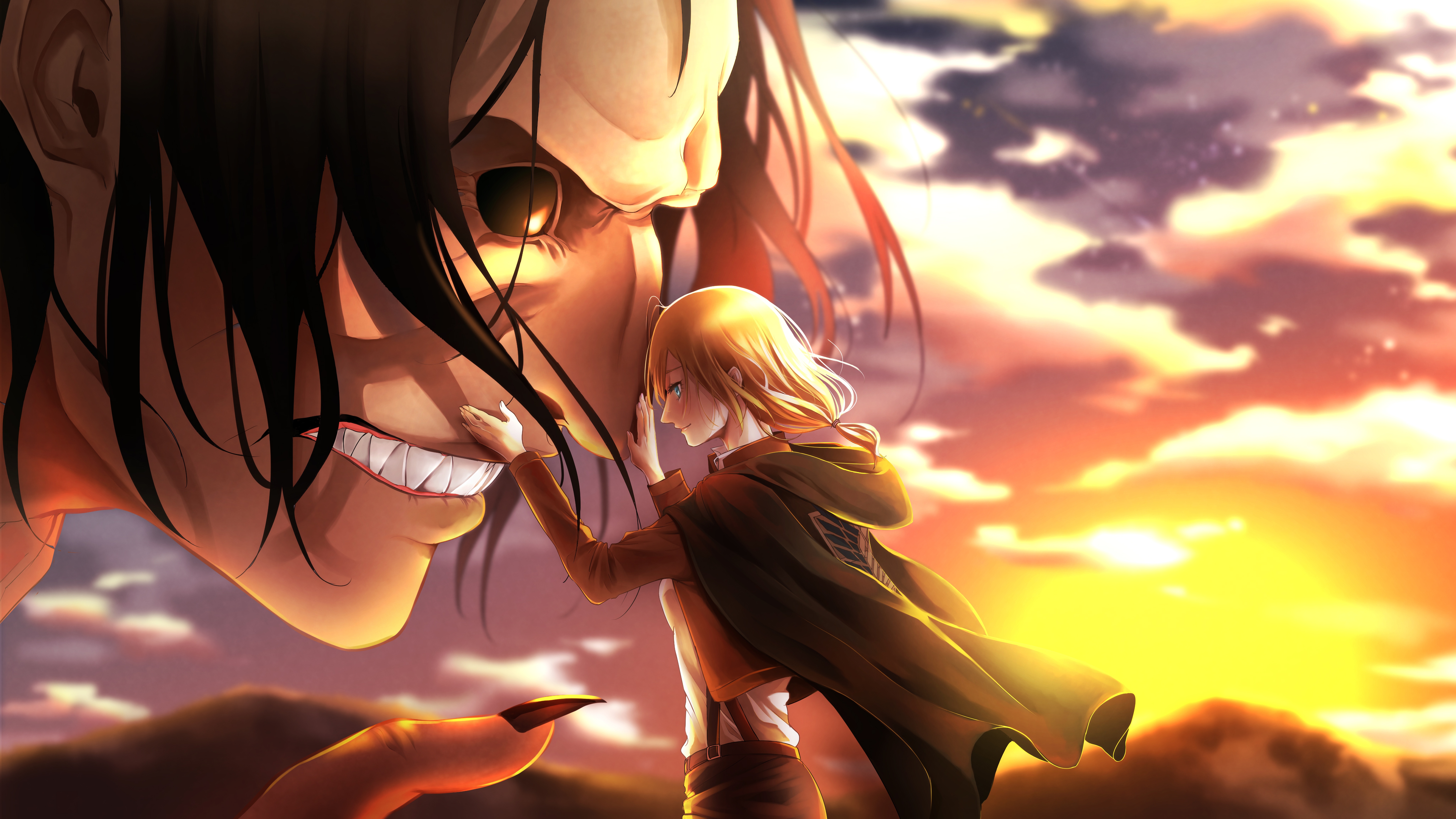 Ymir, Krista Lenz, Attack on Titan, 8K, #164 Wallpaper PC Desktop