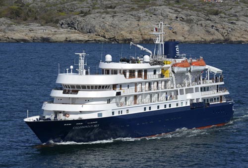 Northeast Cruise Guide: Noble Calendonia's Caledonian Sky On It's Way ...