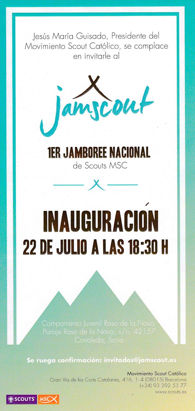 Mis vivencias scouts: Atardecer Guía, San Jorge y Promesa Scout