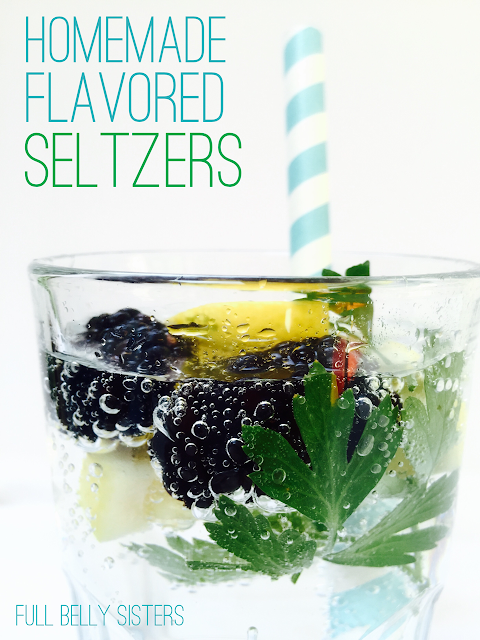 Homemade Flavored Seltzers for Pregnancy