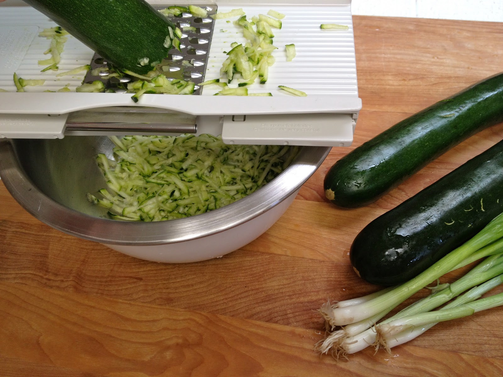 Grated Zucchini Pancakes - 3 Ways
