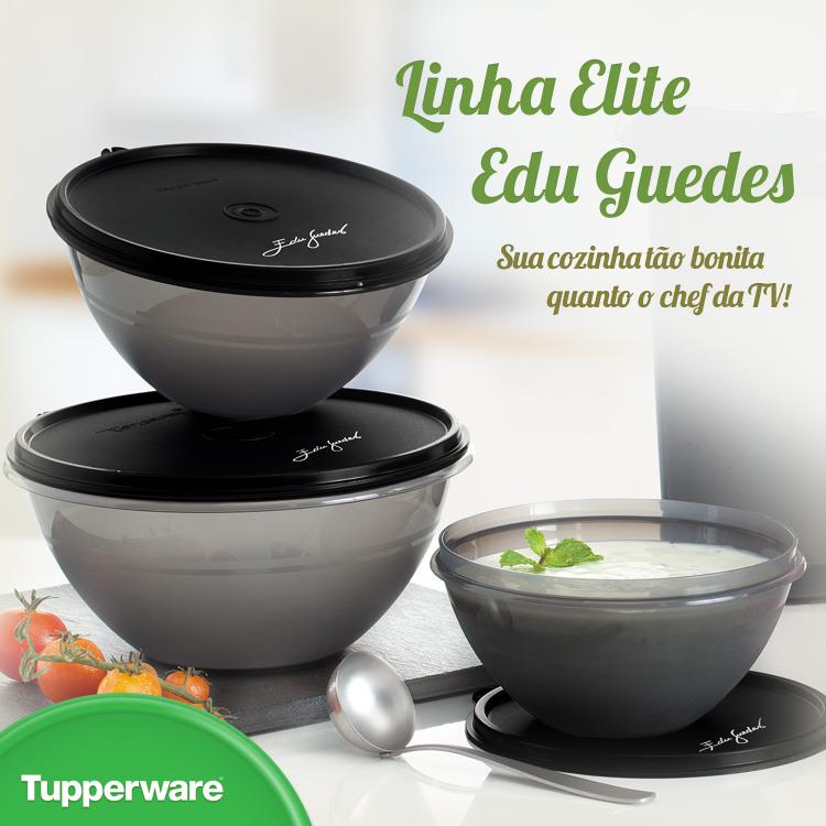 Tupperware Unindo Forças: LINHA ELITE EDU GUEDES