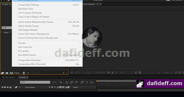 Cara Membuat Komposisi Di After Effects | Dafi Deff Motion Graphics