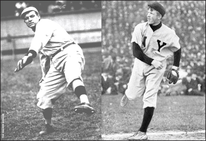 New York Giants Hall of Fame Pitcher: "Iron" Joe McGinnity (1902-1908)