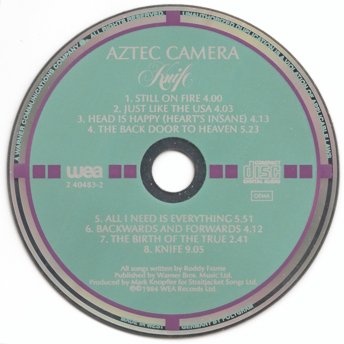 The Target CD Collection: Aztec Camera