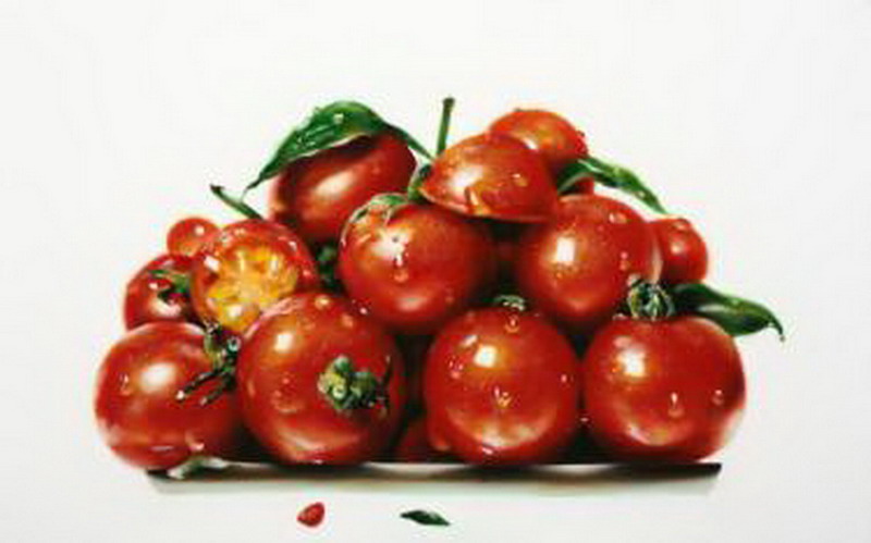 El arte es su máxima expresión : Sorprendentes Cuadros De Frutas Rojas ...