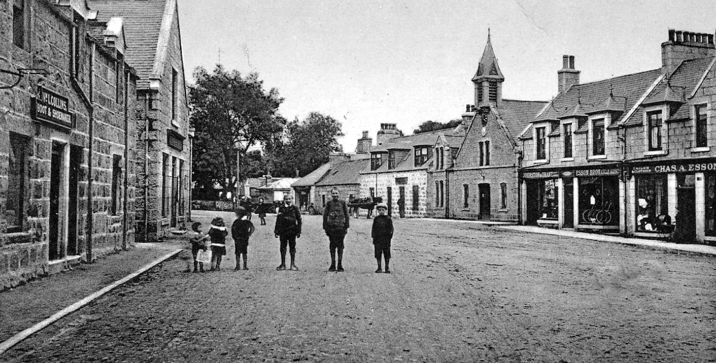 Tour Scotland: Old Photographs Tarland Scotland
