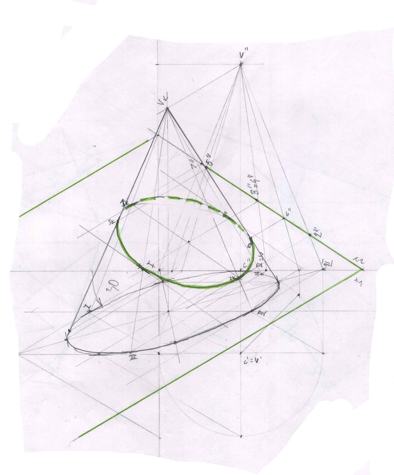 NACRTNA GEOMETRIJA - DESCRIPTIVE GEOMETRY - GEOMETRIA DESCRITTIVA ...