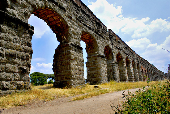 PERCORSO DELL'AQUA APPIA (INGRANDIBILE)