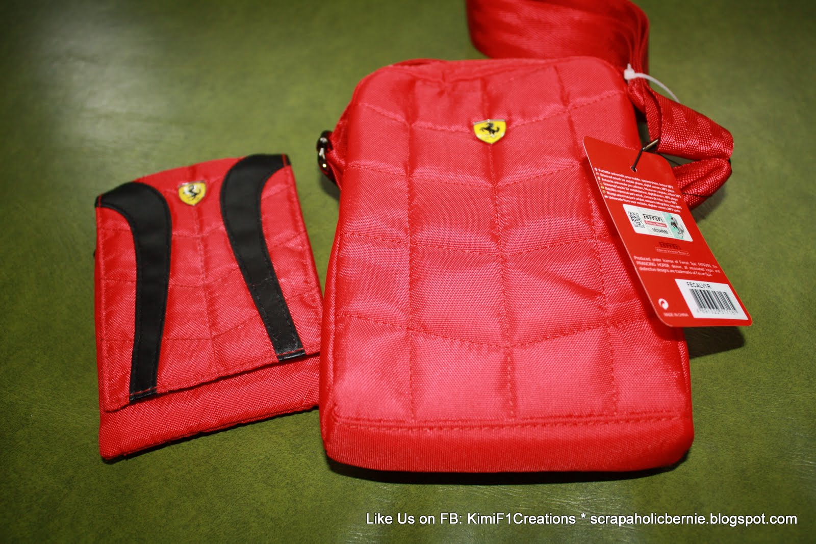 F1 Digital Scrapaholic: Official Scuderia Ferrari Gifts at Shell