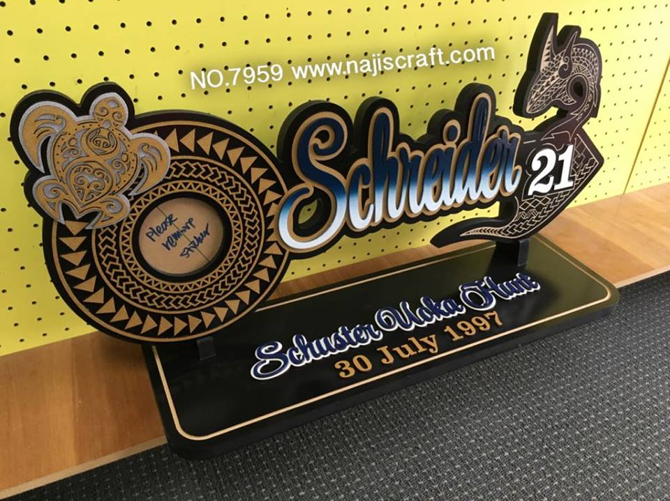 21ST SAMOAN 75CM KEY NO.7959 2 TONES NAME