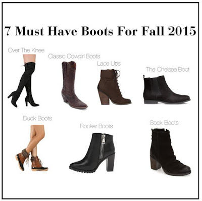 The 7 Types of Boots Every Woman Should Have In Their Wardrobe This ...