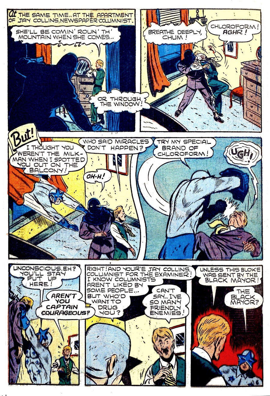 Pappy's Golden Age Comics Blogzine: Number 2184: The star-faced ...