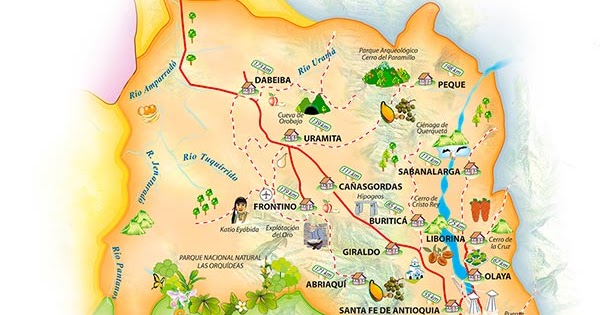 ANTIOQUIA UN LUGAR HERMOSO POR CONOCER: SUBREGION DE OCCIDENTE