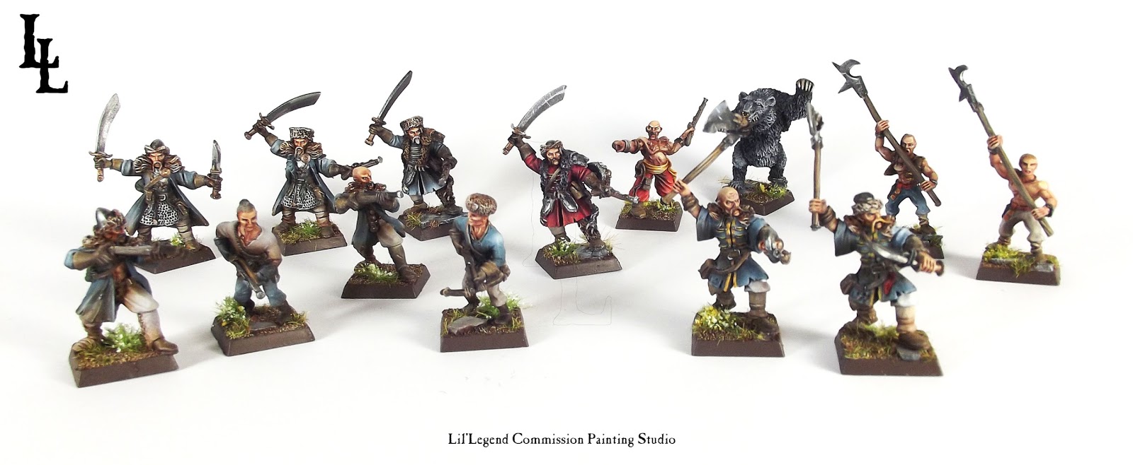 Kislev Mordheim Warband Commission ~ LilLegend Commission Painting Studio