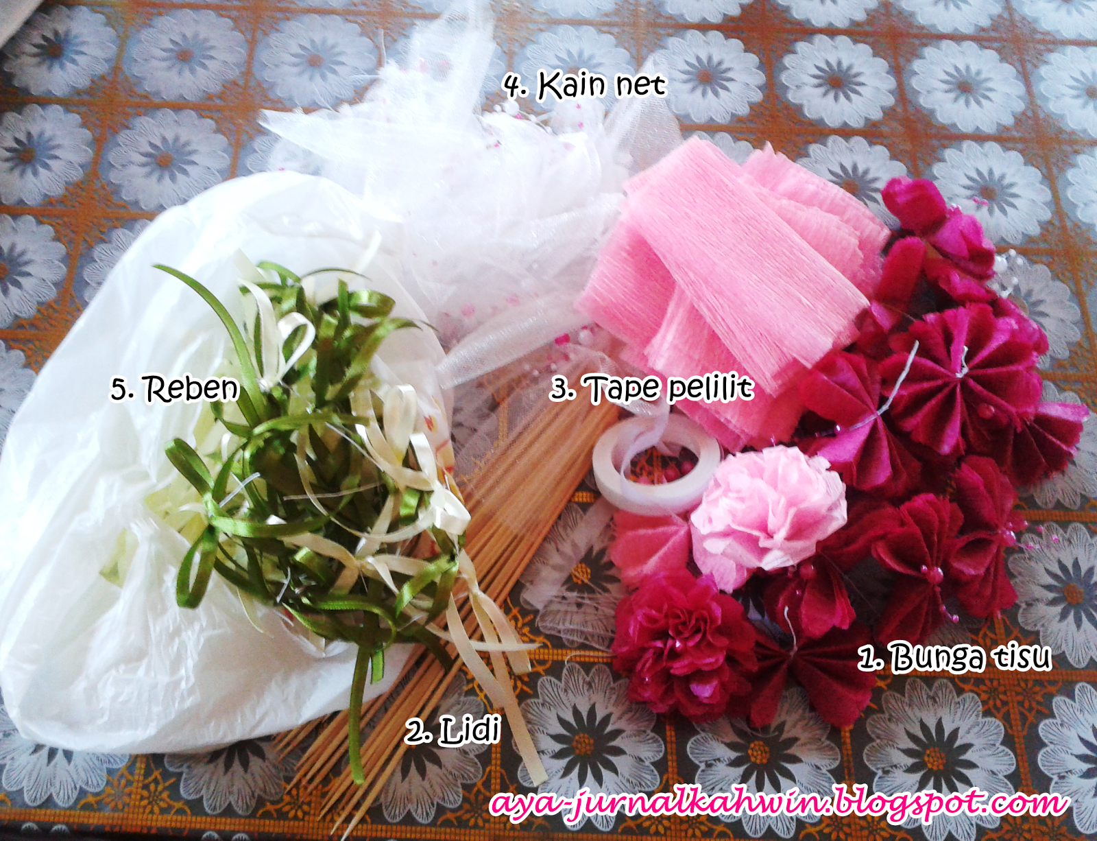 Baru 28+ DIY Bunga Kain