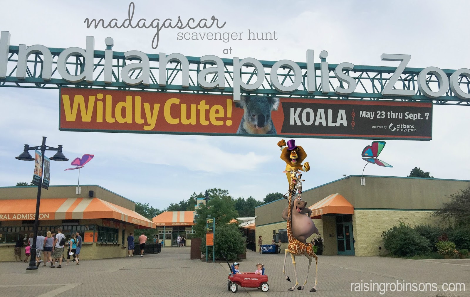Raising Robinsons: Our Madagascar Zoo Day