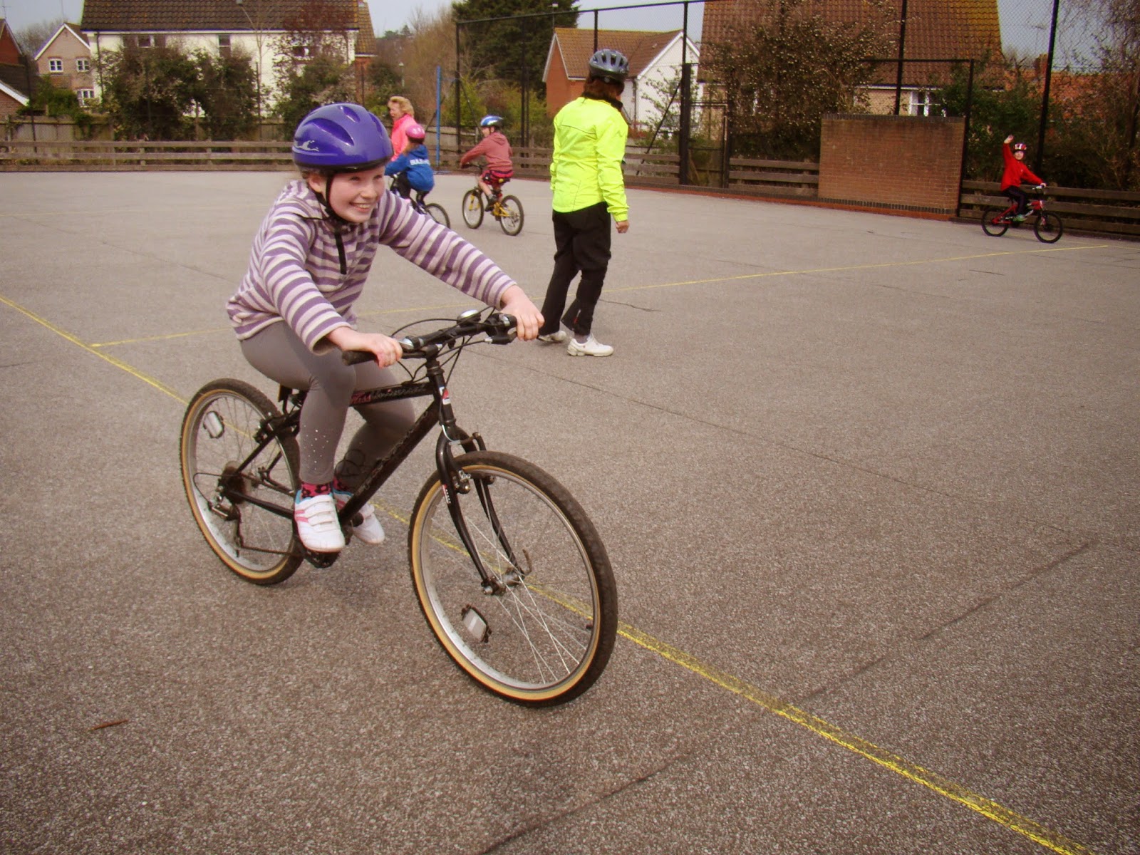 Hitcham's Blog: Children Take New Style Cycling Training