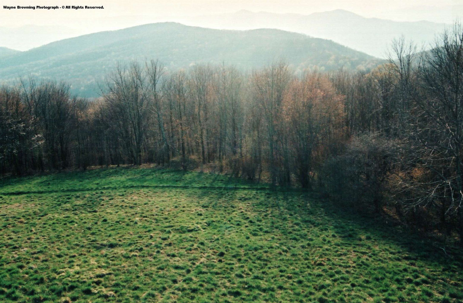 The High Knob Landform: Mid-Spring 2012 - Precious Water Supplies