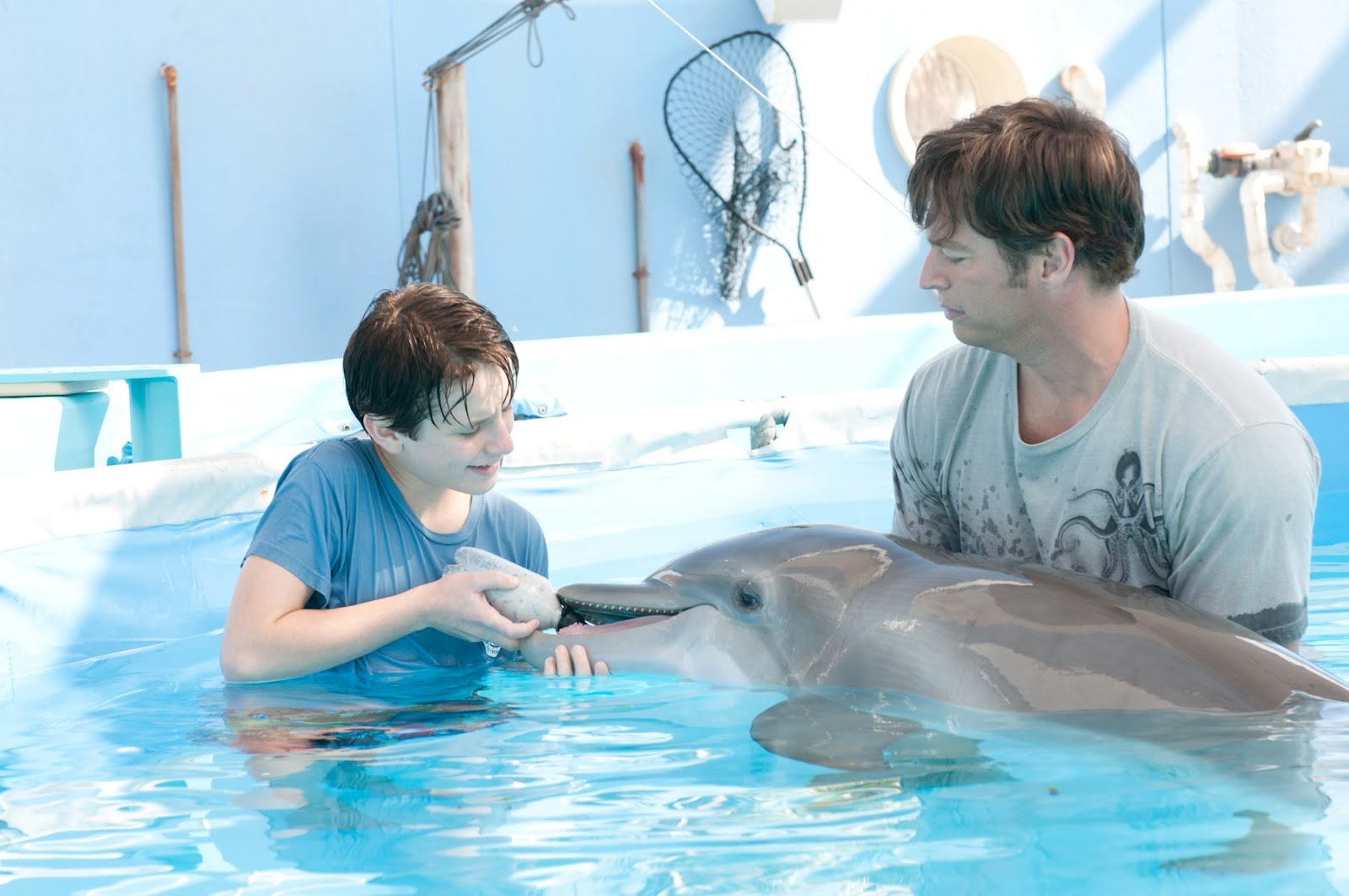Open Book Reviews: Family Movie Review: Dolphin Tale