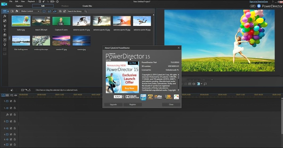 Powerdirector 15 ultimate suite - juicevse