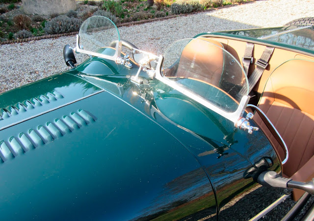 Aero Merlin MG 3 barrelback three wheeler: Alan's barrelback!