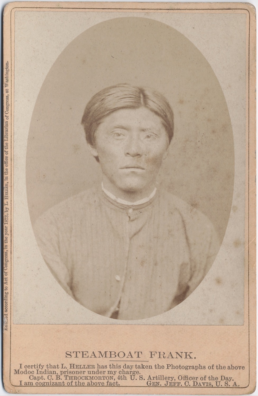 Haunting Portraits of Imprisoned Modoc Warriors from 1873 ~ Vintage ...