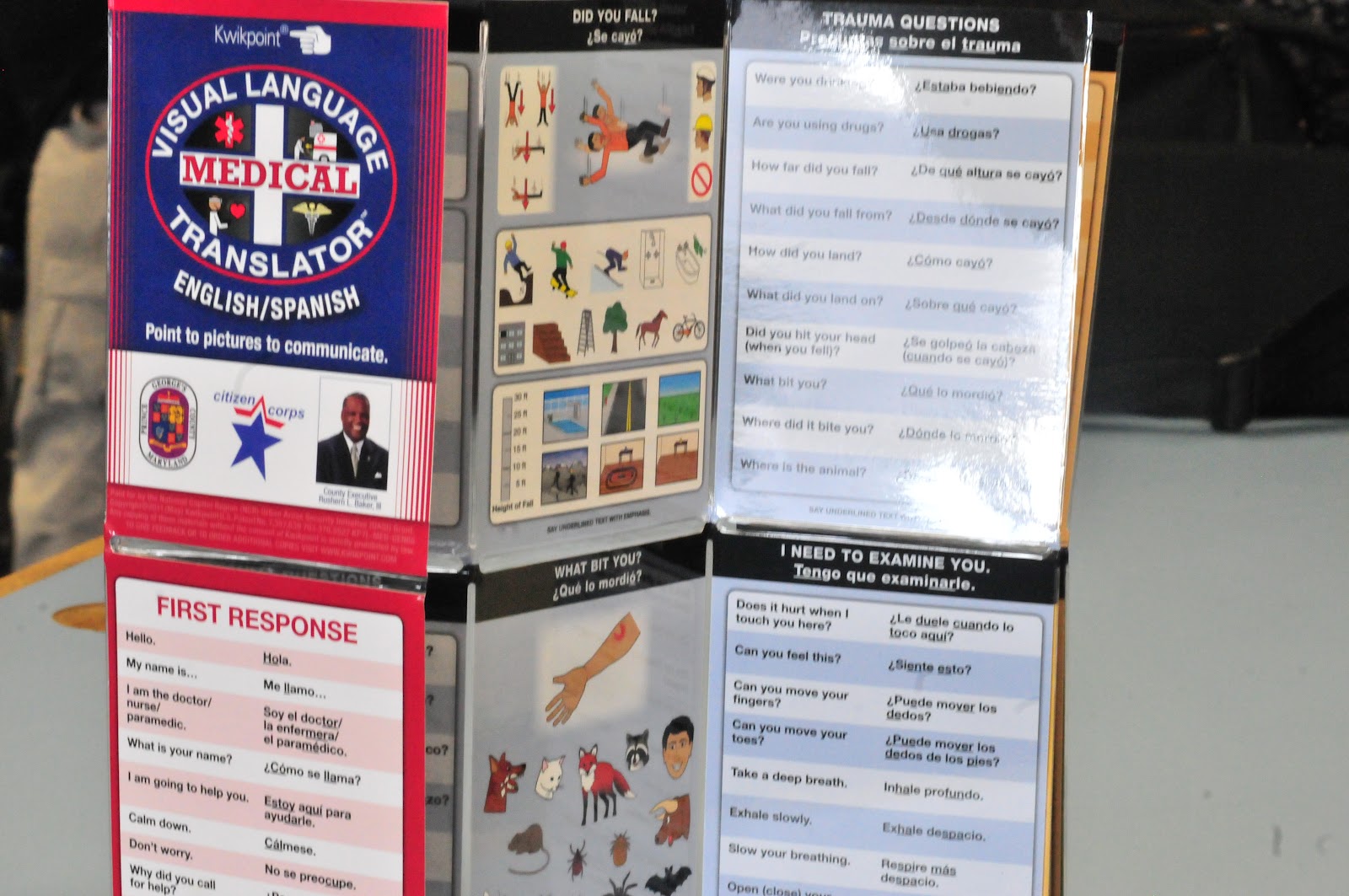 Fire/EMS Department Adopts Kwikpoint Visual Language Translator