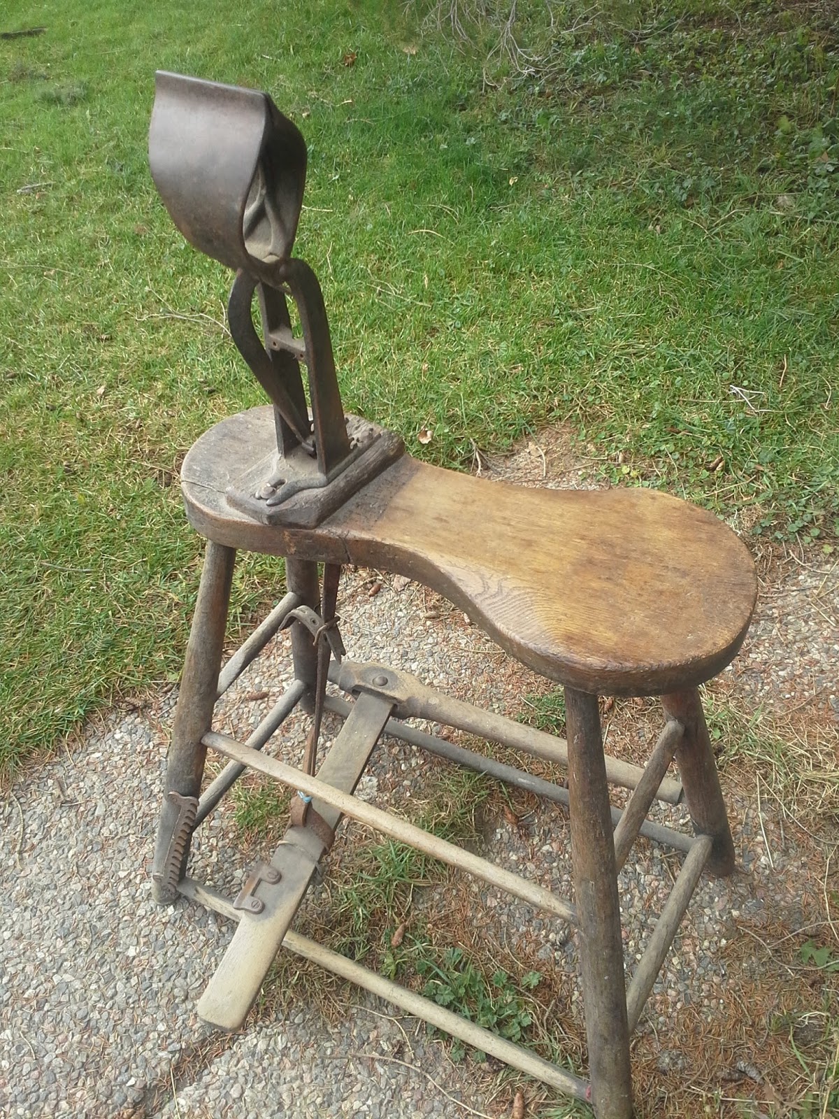 Progress is fine, but it's gone on for too long.: Stitching horse