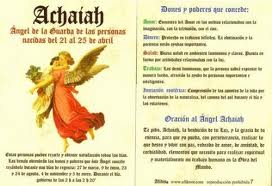 grahasta-ANGELES: 7. Achaiah - Ángel Guardián