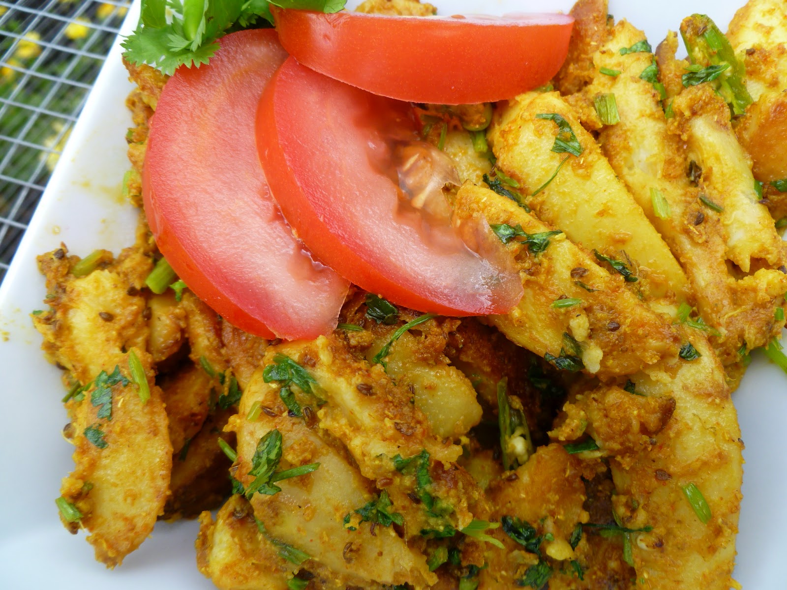 Nisha's Kitchen: Arbi /Colocassia Bareli Style