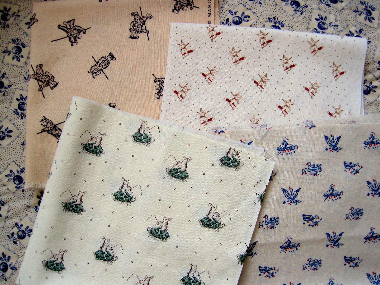 A Sentimental Quilter: 1800s Conversational Prints