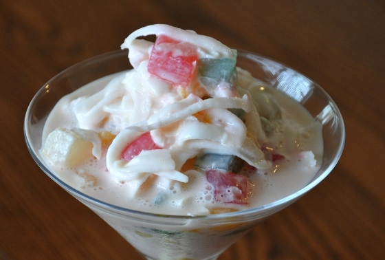 Buko Salad (Young Coconut Salad) Recipe - LasangRecipes