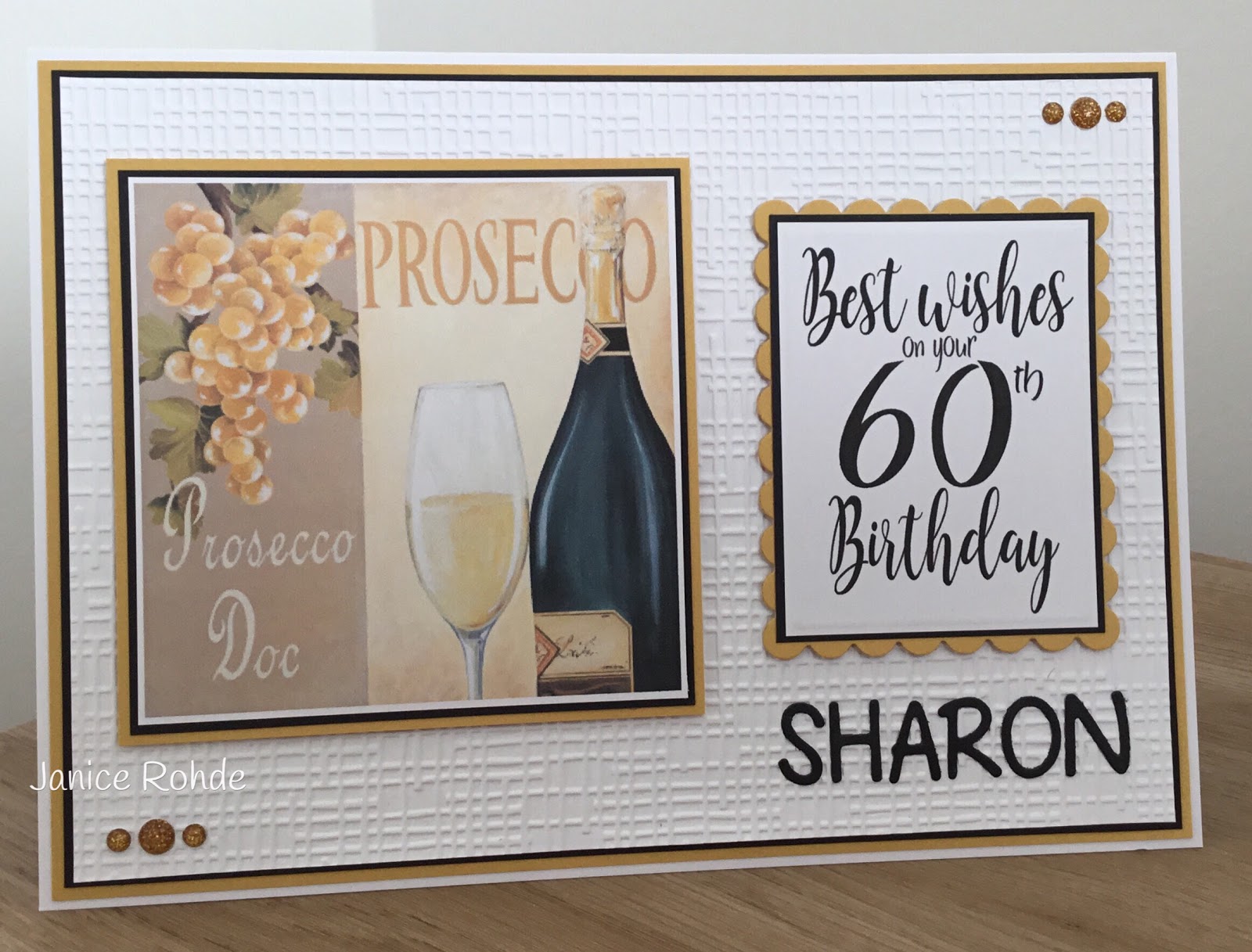 My Craft Room Makes: A Female 60th Birthday Card