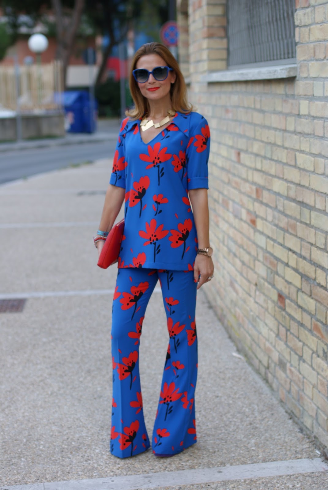 Seventies inspired outfit: flare suit | Fashion and Cookies - fashion ...