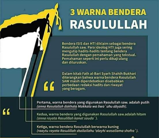 ASWAJA MUBA: Warna dan Bentuk Bendera Rasulullah