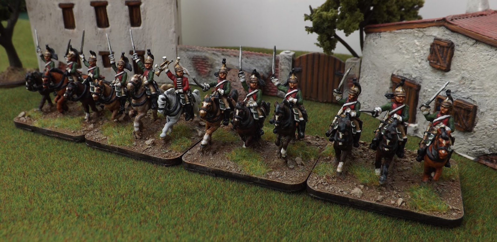 JJ's Wargames: French 4th Dragoons - AB figures