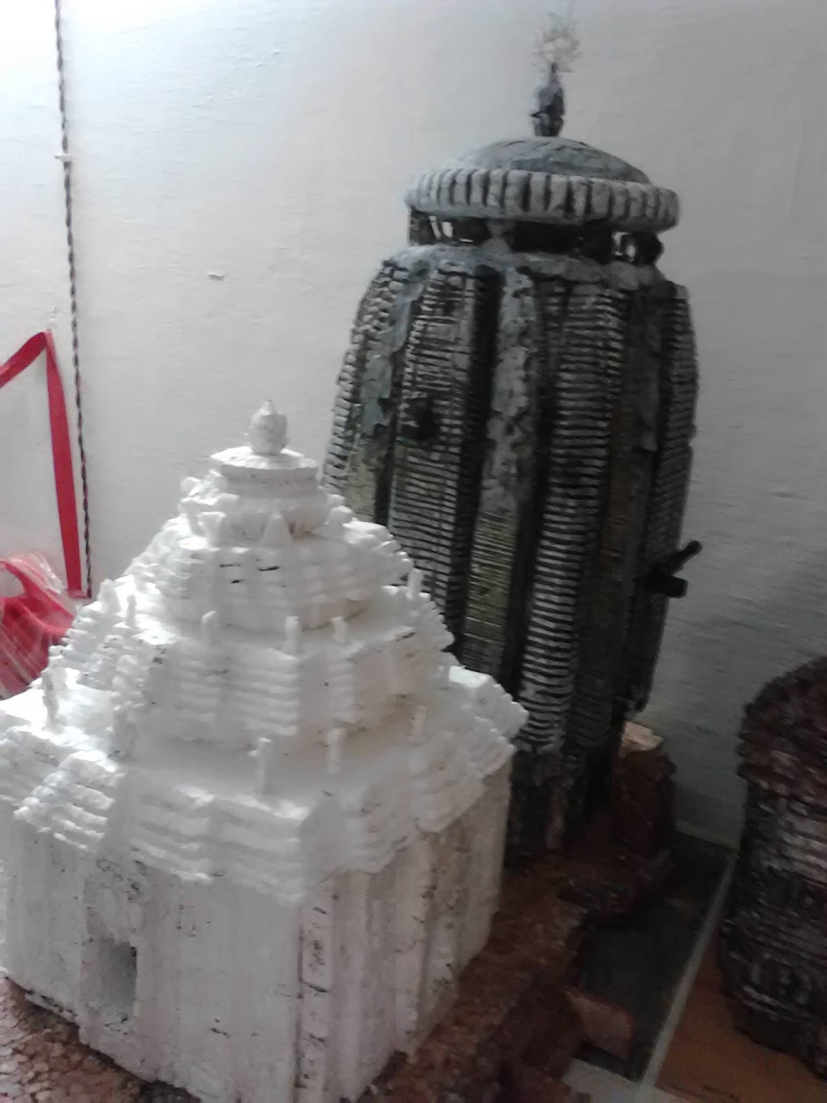 home made models: THERMOCOL SUN TEMPLE OF KONARK ODISHA INDIA