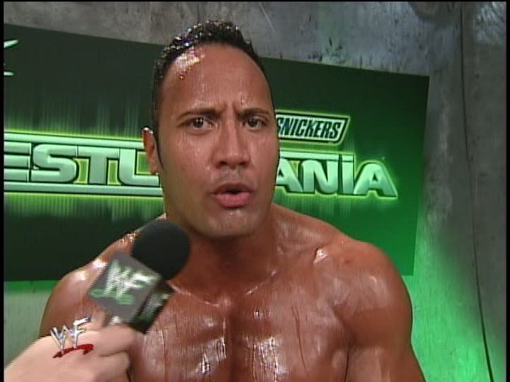 The Rock Wwf 2000