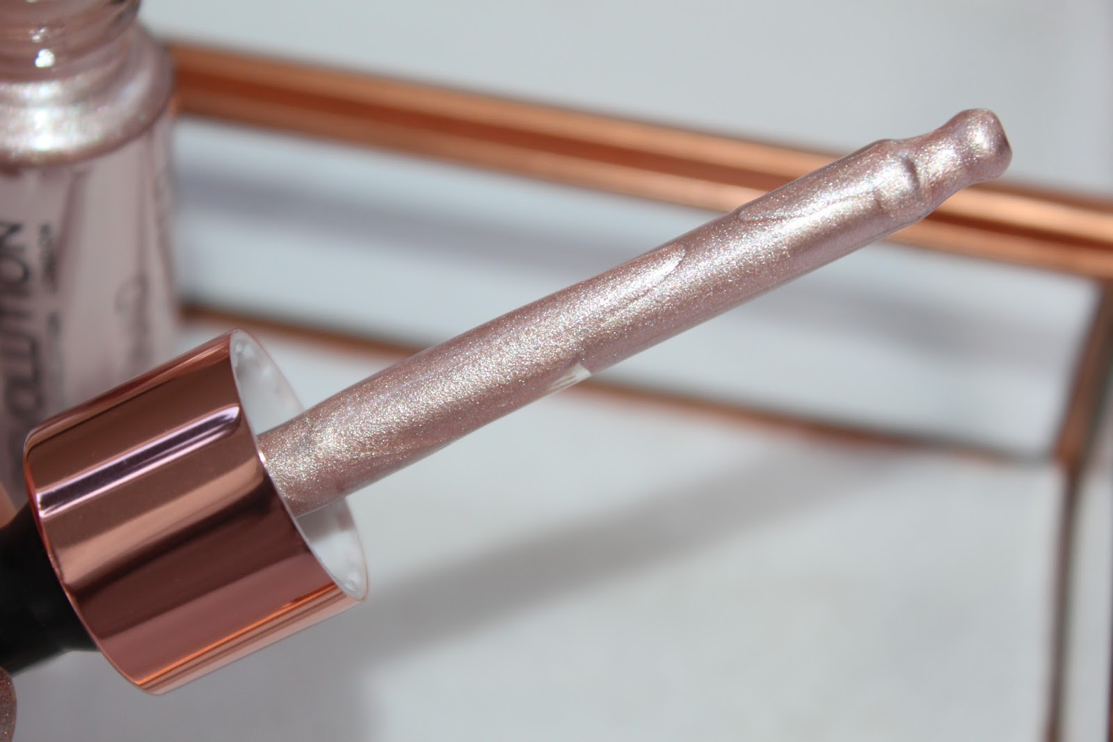 Makeup Revolution Liquid Highlighter Review & Swatches - Custom FX ...