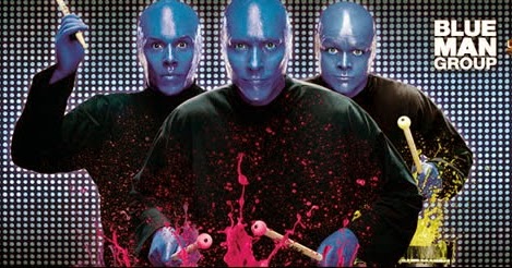 The One Income Dollar: The Blue Man Group- Universal Studios Orlando