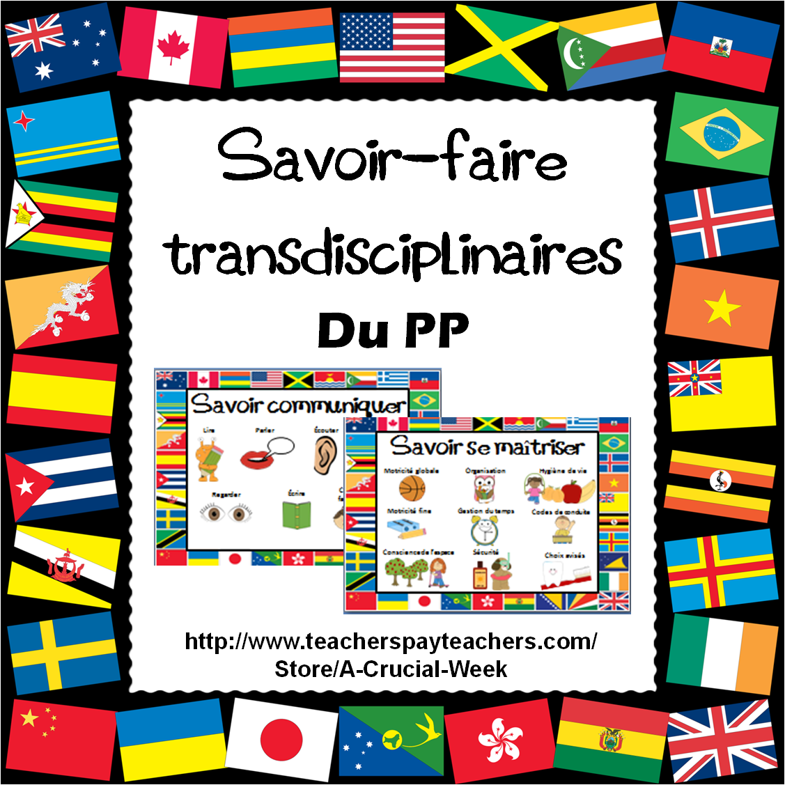 A Crucial Week: Posters du PP (de l'IB) en français