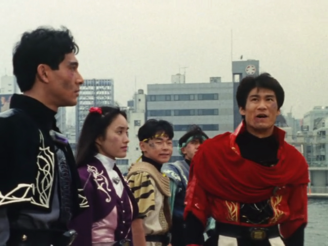 Watching Asia Film Reviews: Kyōryū Sentai Zyuranger (1992) [Tokusatsu ...