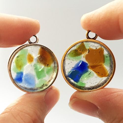How to Make a See Through Sea Glass Necklace | Some Photography Tips ...