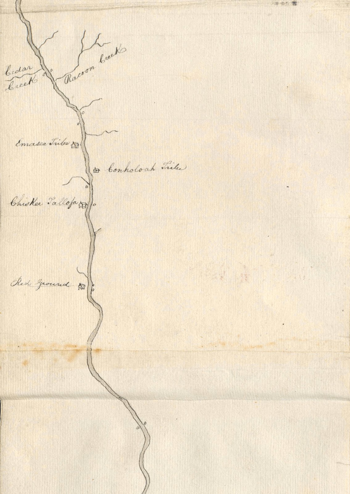 Creek Indians In Georgia Maps