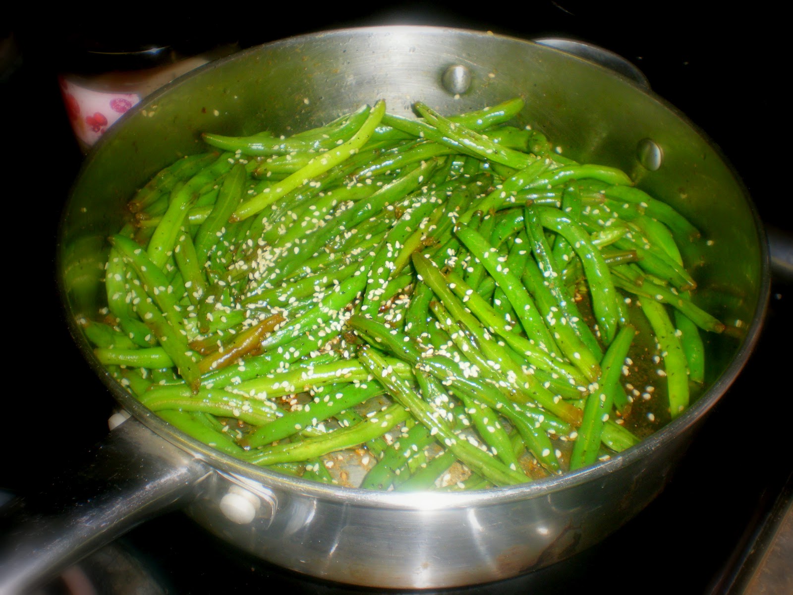 The Curious Heart: Sesame Green Beans!