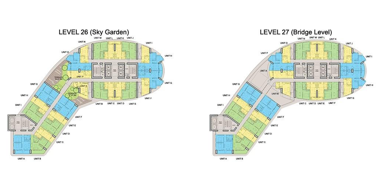 AVILA at Circulo Verde Condo Units For Sale: Floor Plan