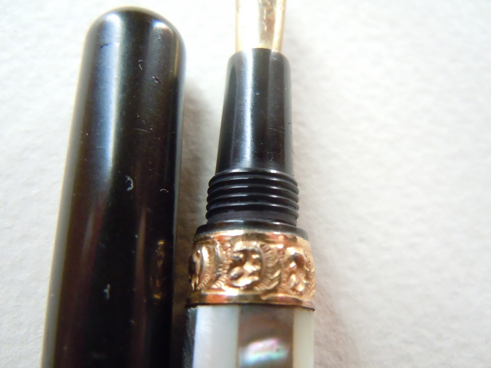 old fountain pens just for fun: 2012