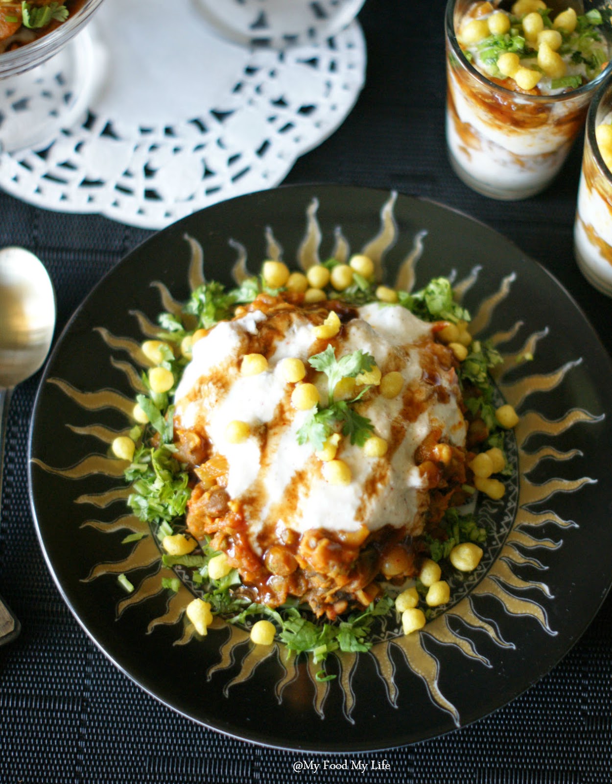 My Food My Life : Diwali Treat - Spicy Mixed Chana Chaat